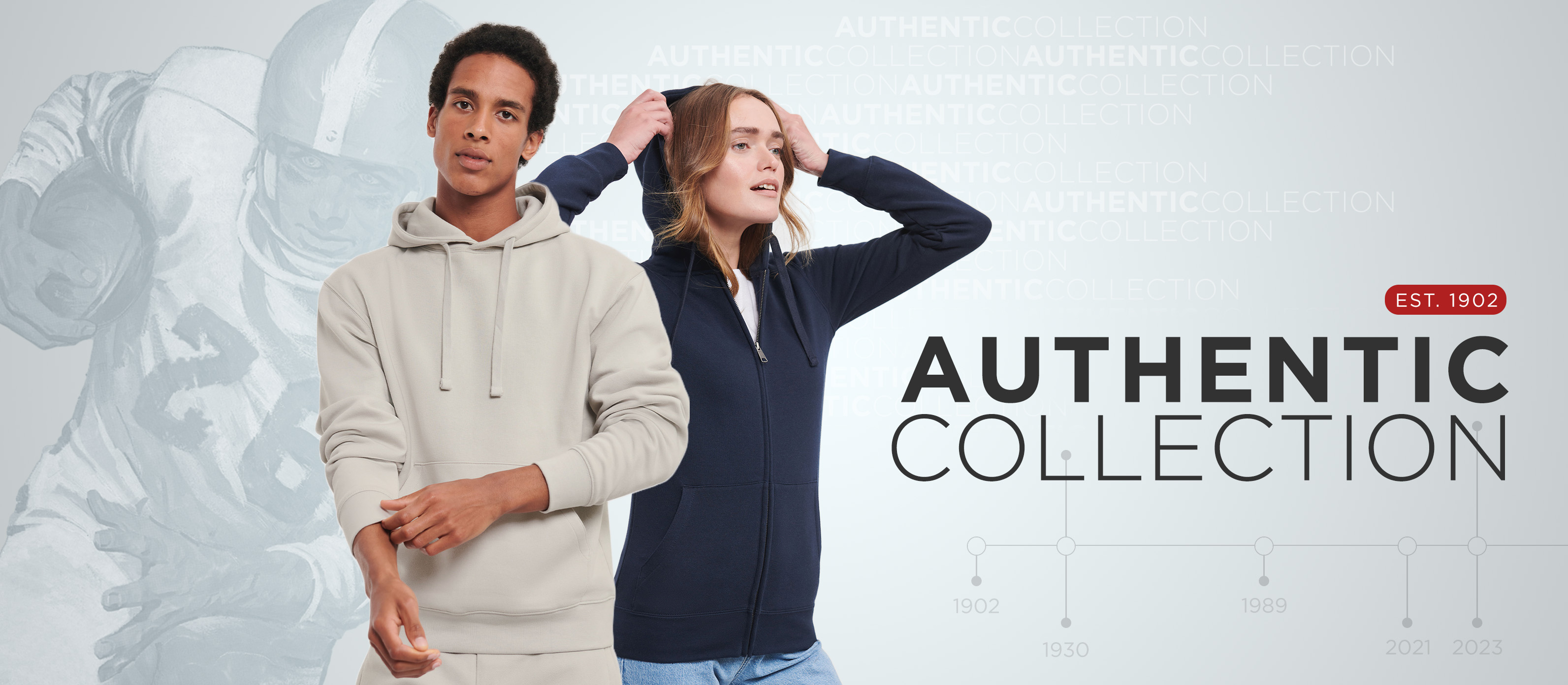 Authentic Collection Landingpage